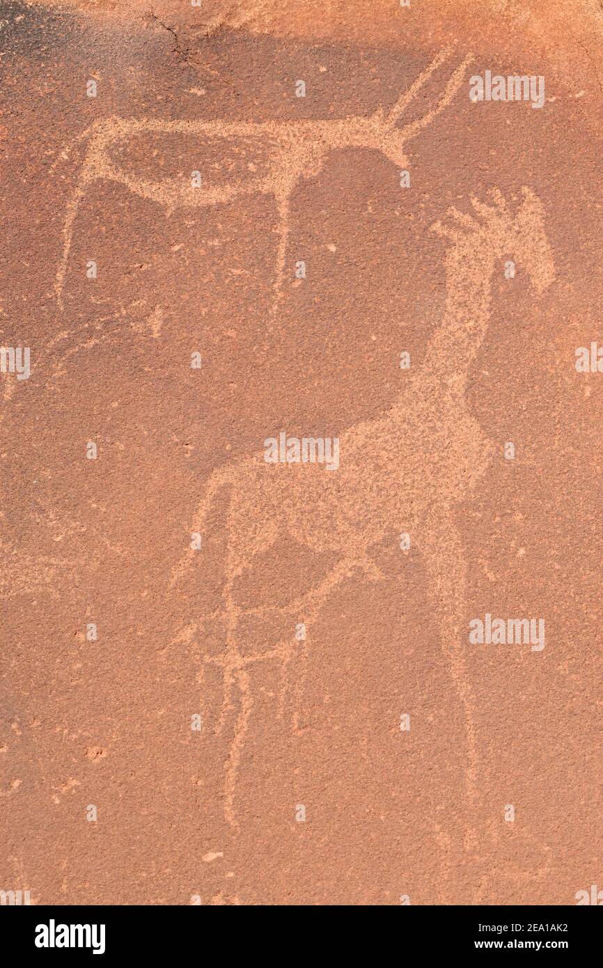 Rock art carvings hi-res stock photography and images - Alamy
