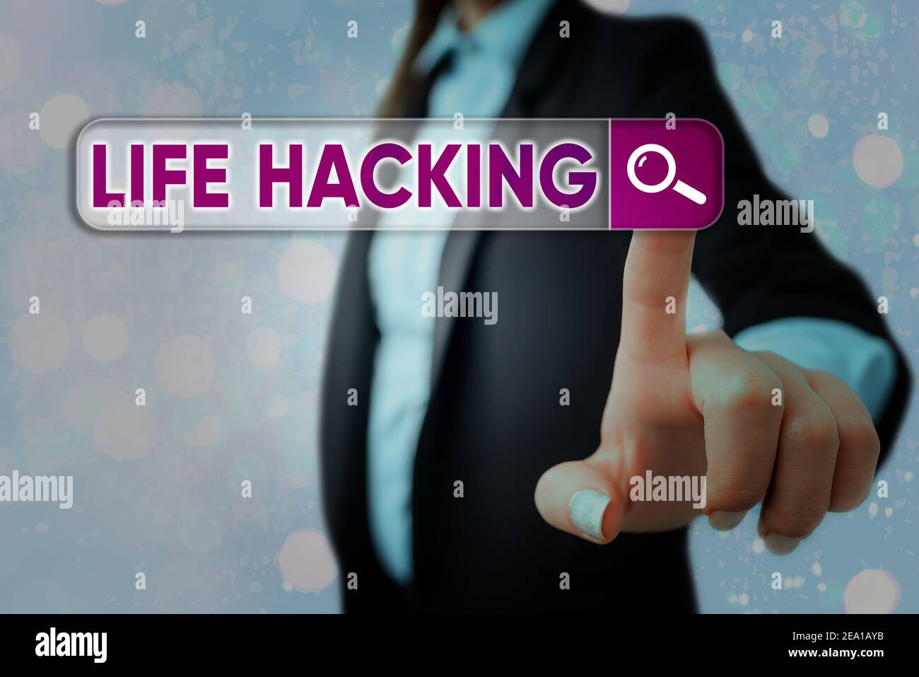 Conceptual hand writing showing Life Hacking. Concept meaning Simple and clever techniques in ...