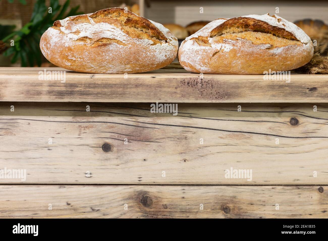 Torn bread loaf hi-res stock photography and images - Alamy