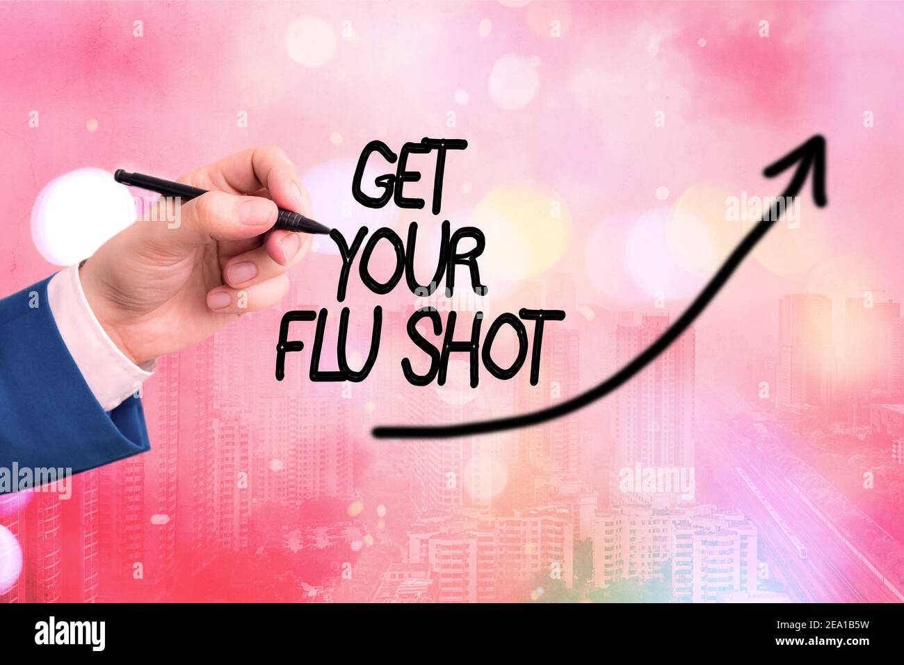 Conceptual hand writing showing Get Your Flu Shot. Concept meaning ...