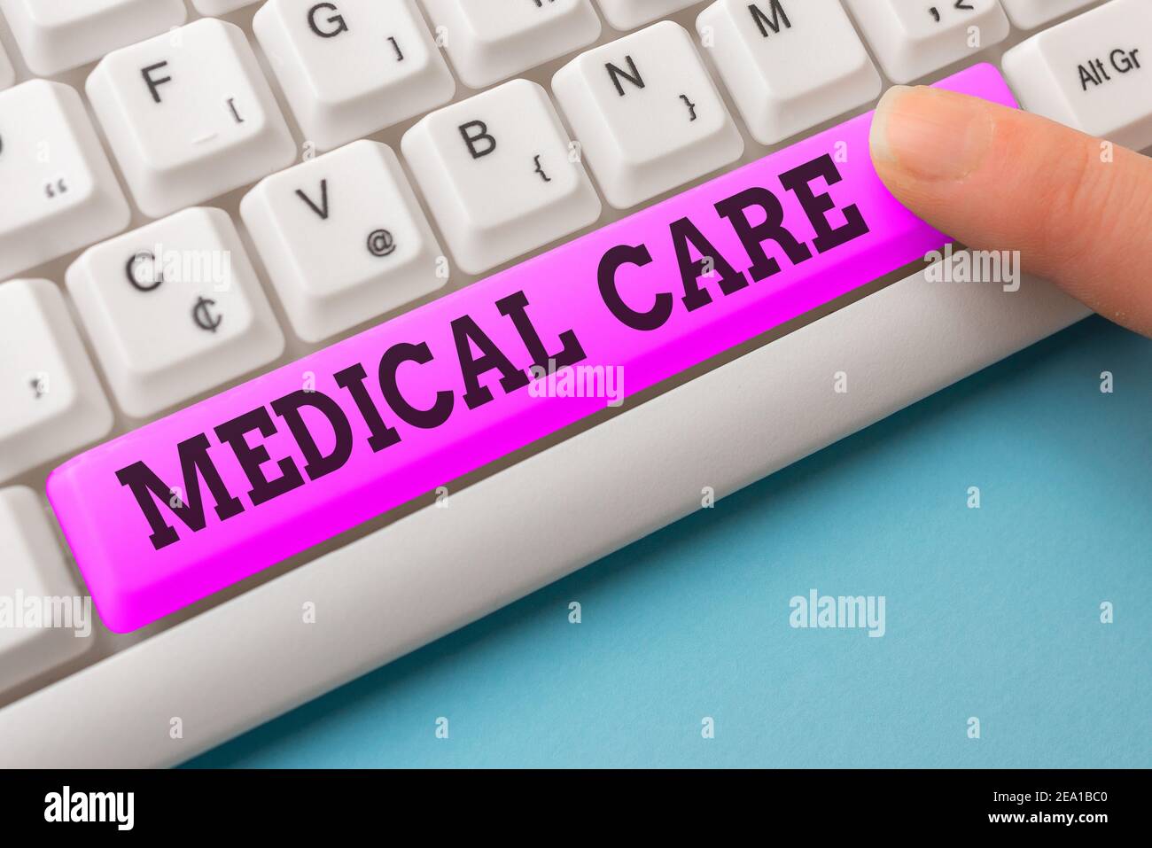 Word writing text Medical Care. Business photo showcasing the ...