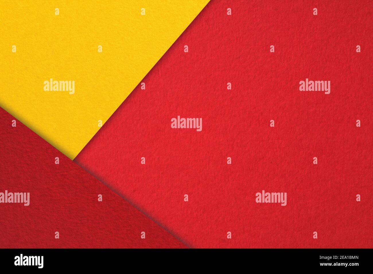 Abstract geometric red and yellow paper texture background Stock Photo ...
