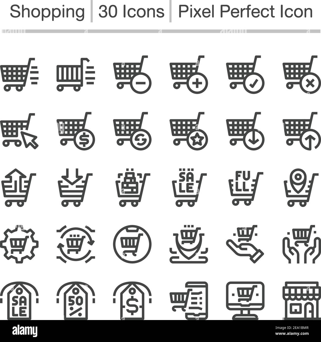 shopping and e-commerce line icon,editable stroke,pixel perfect icon ...