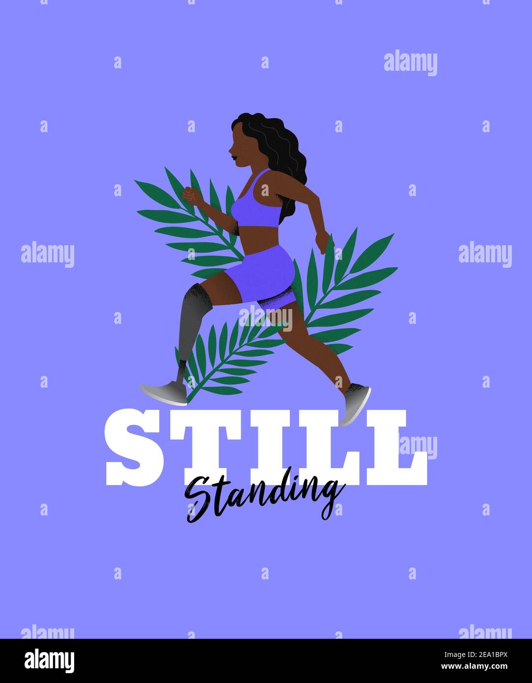 Body Positivity T Shirt Design Featuring A Female Athlete With A