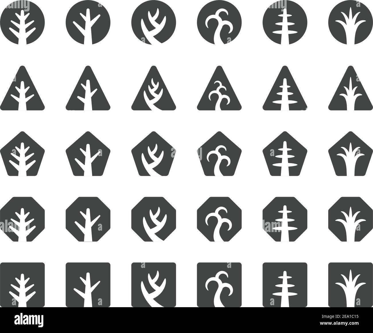 Pruning tree spring Stock Vector Images - Alamy