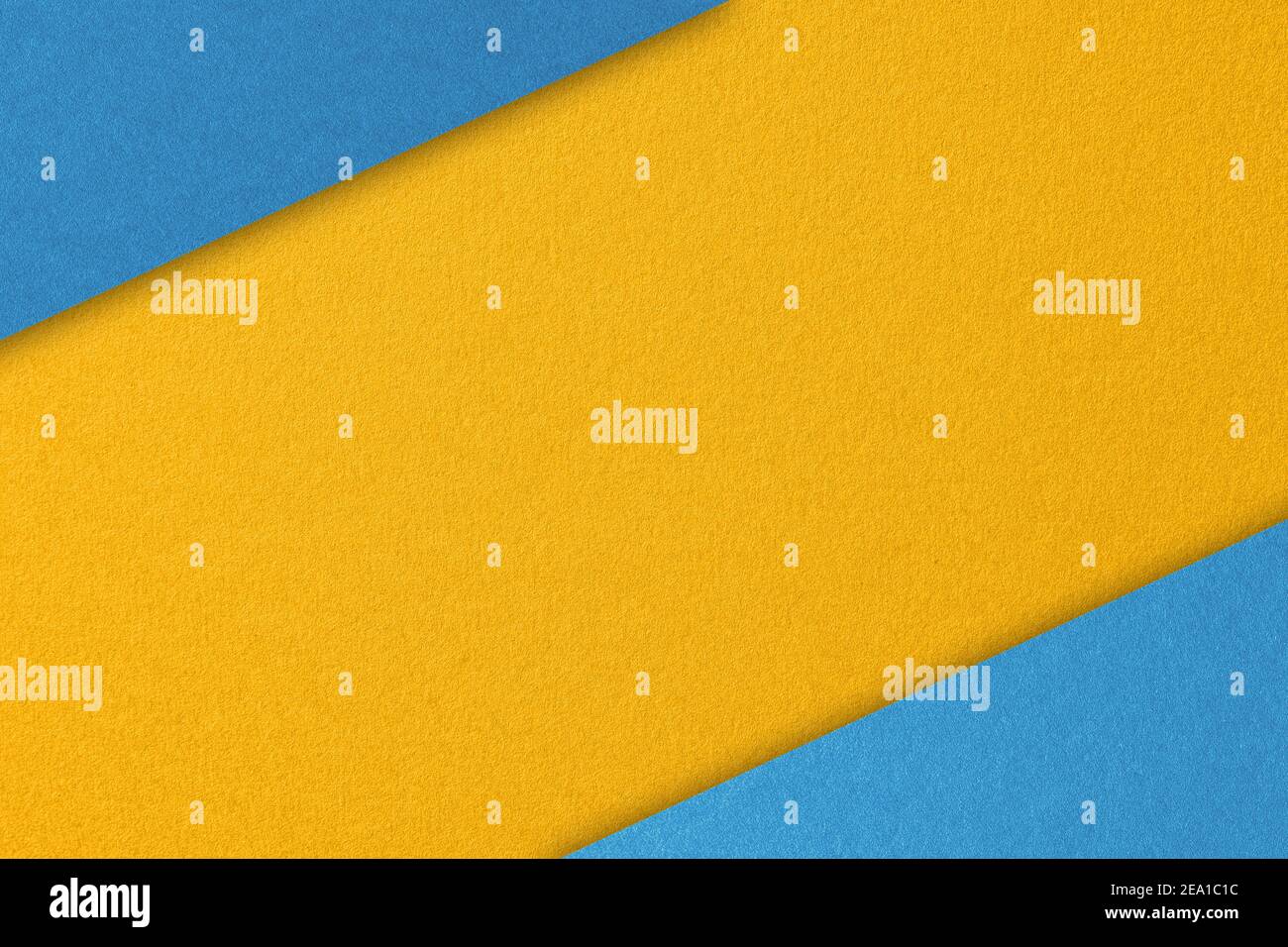 Abstract geometric blue and yellow paper texture background Stock Photo ...