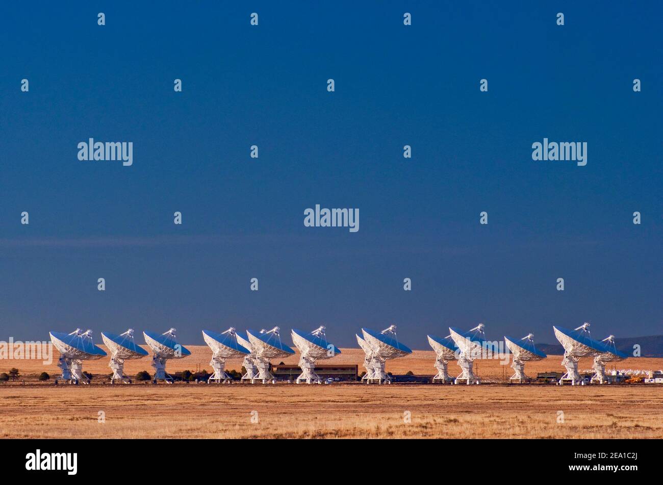 Antennas of Karl G. Jansky Very Large Array Radio Telescope (VLA), a ...