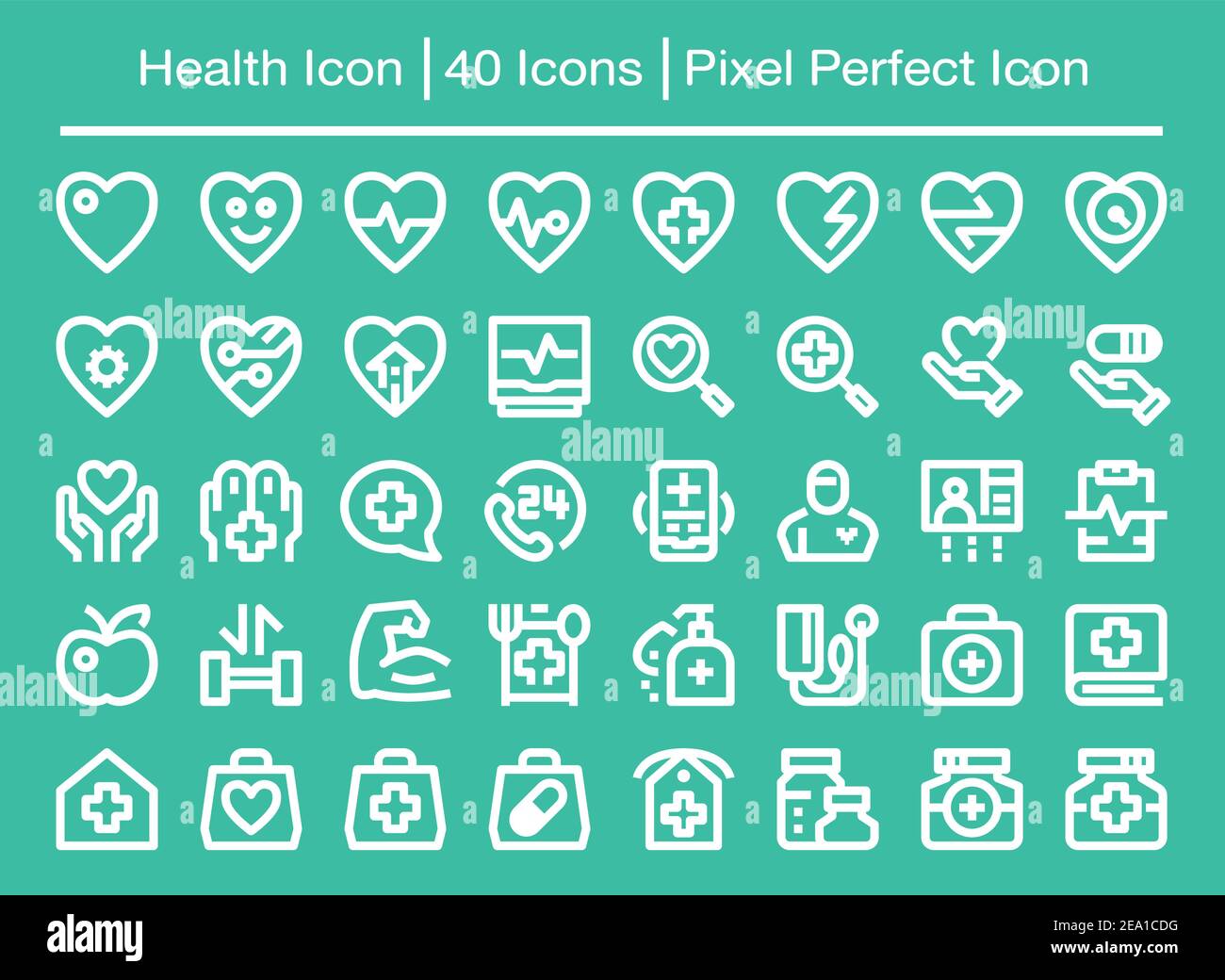 health line icon,editable stroke,pixel perfect icon Stock Vector Image ...