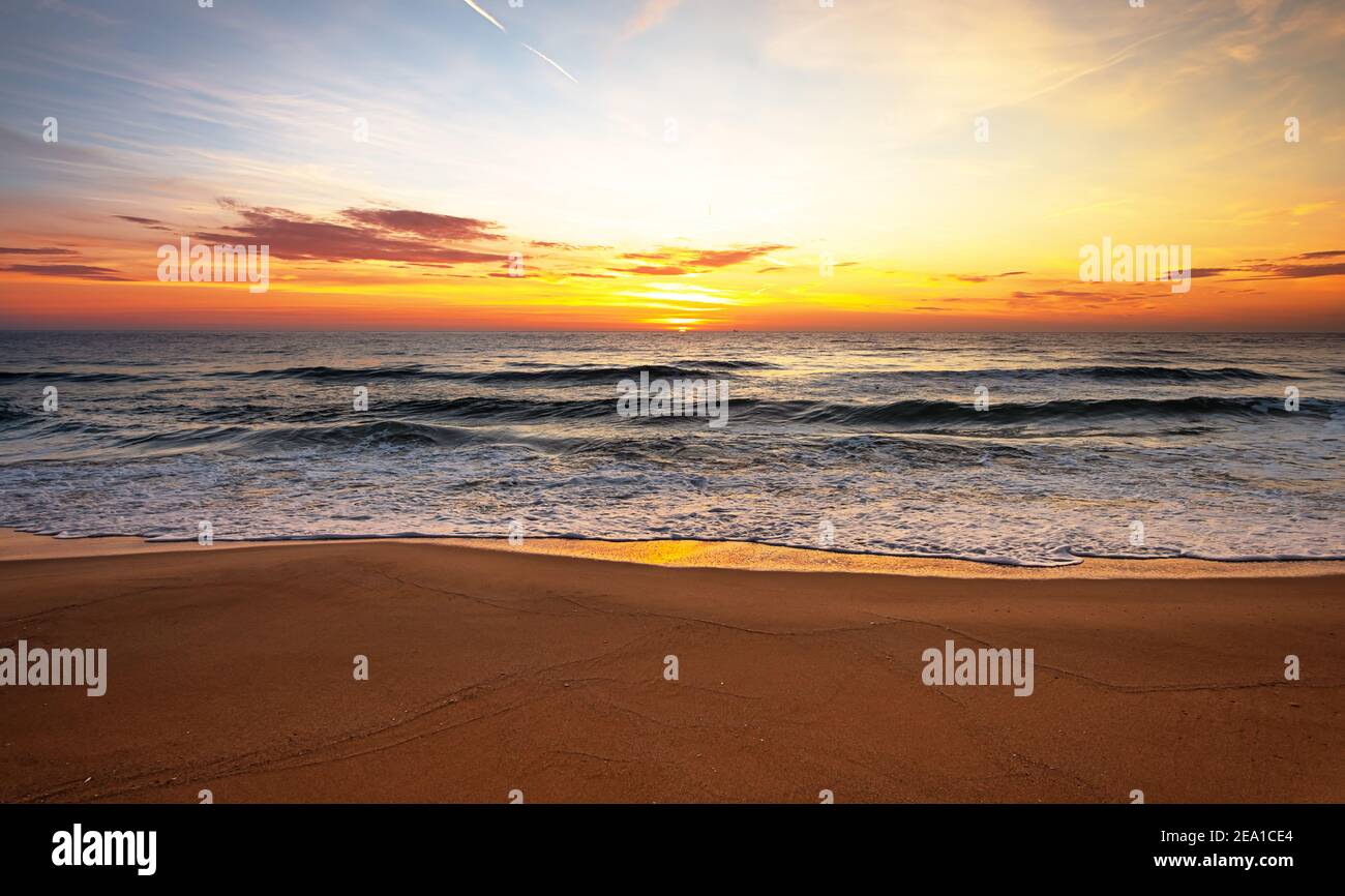 Sky background on sunset. Nature composition! Stock Photo - Alamy