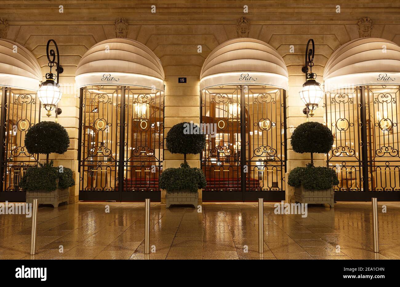 The Ritz Paris is a hotel in central Paris, overlooking the Place ...