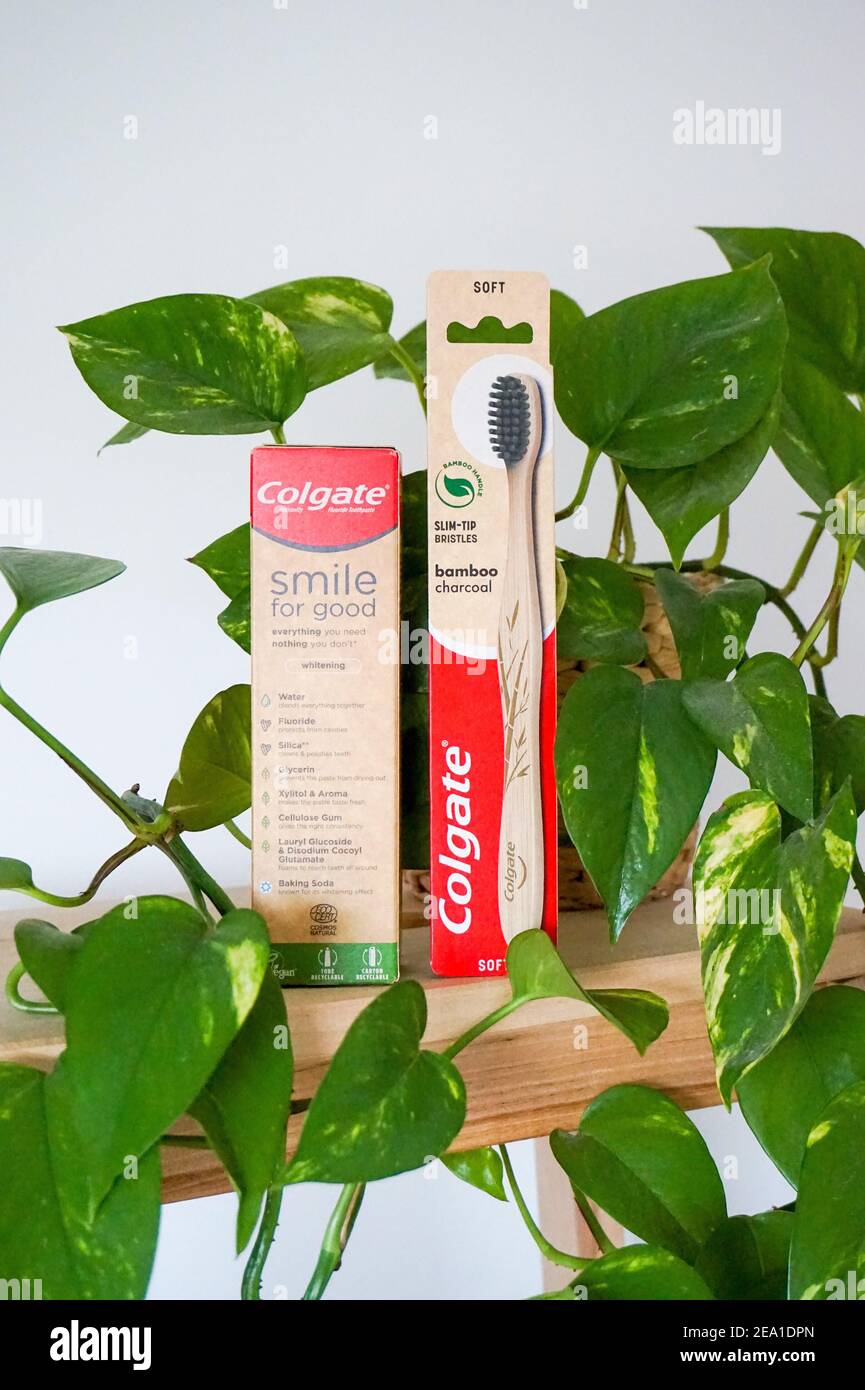 Colgate Smile for Good Whitening Toothpaste - Vegan Natural bamboo ...