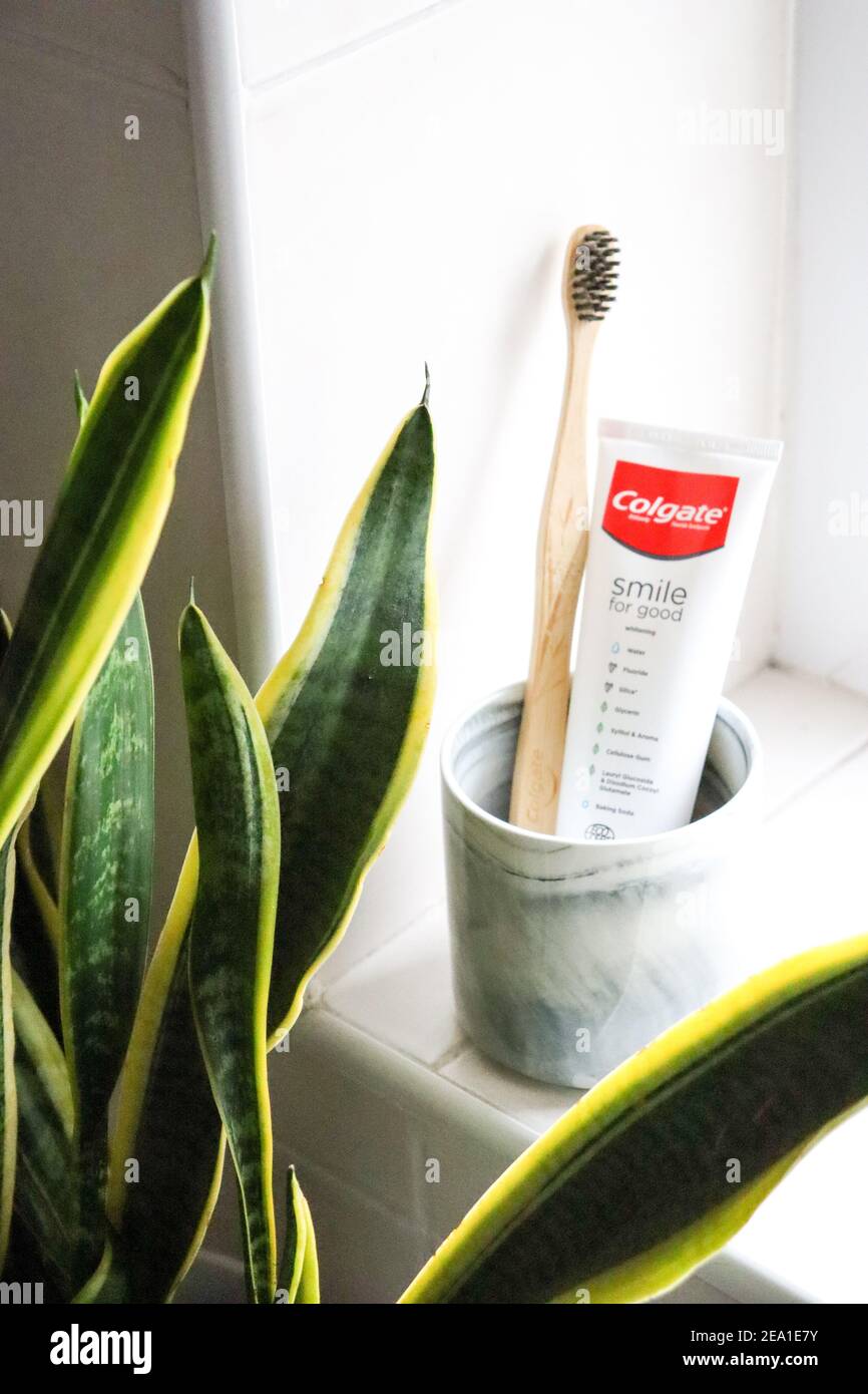 Colgate Smile for Good Whitening Toothpaste - Vegan Natural bamboo ...