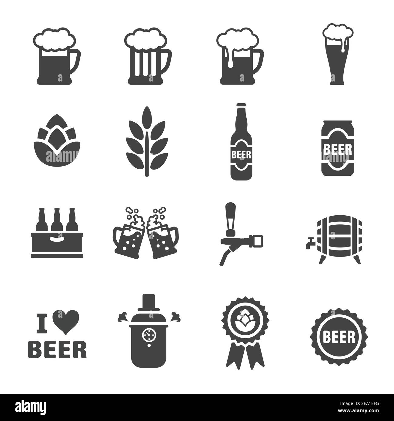 German craft beer Stock Vector Images - Alamy