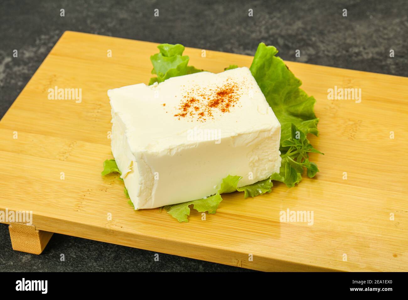 Greek traditional soft feta dairy cheese Stock Photo - Alamy