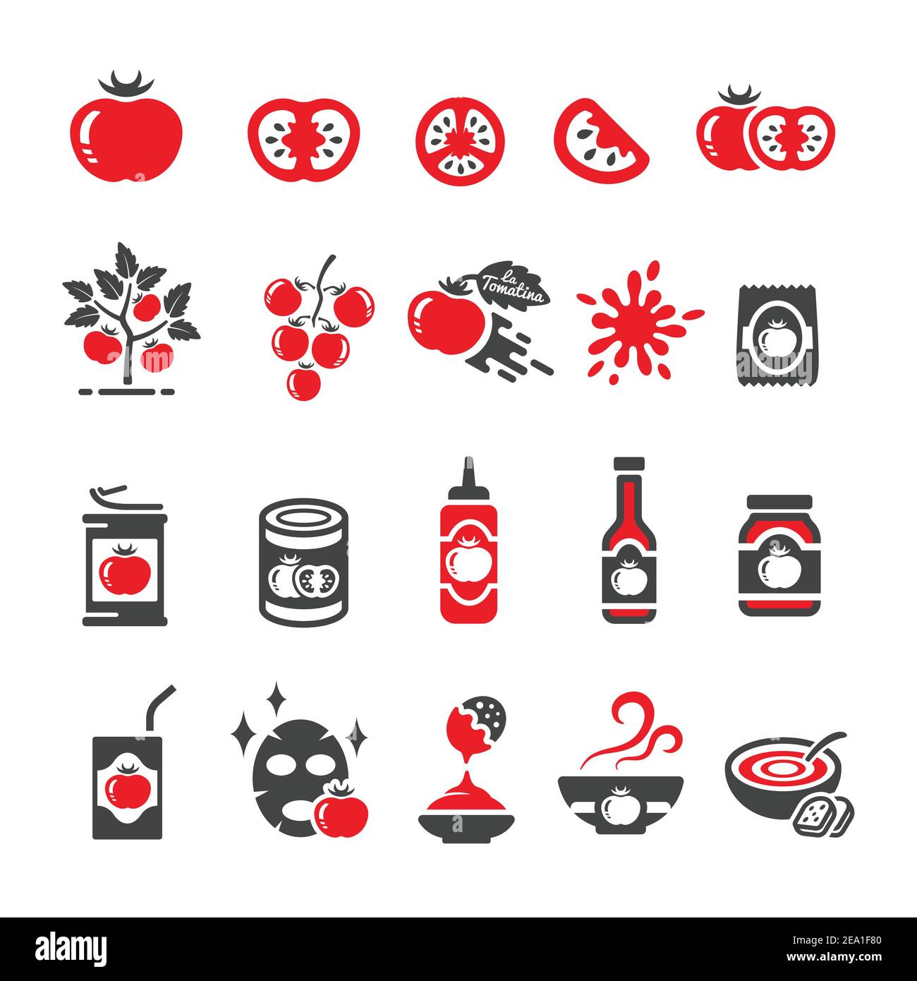 Tomato juice can Stock Vector Images - Alamy