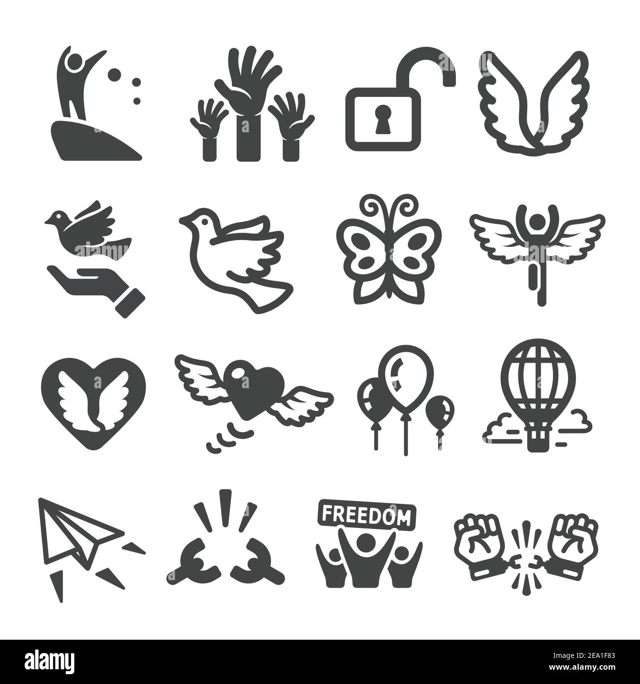 Freedom struggle Stock Vector Images - Alamy