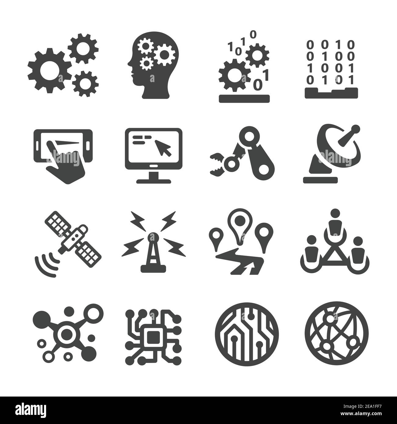Digital signal processing Stock Vector Images - Alamy