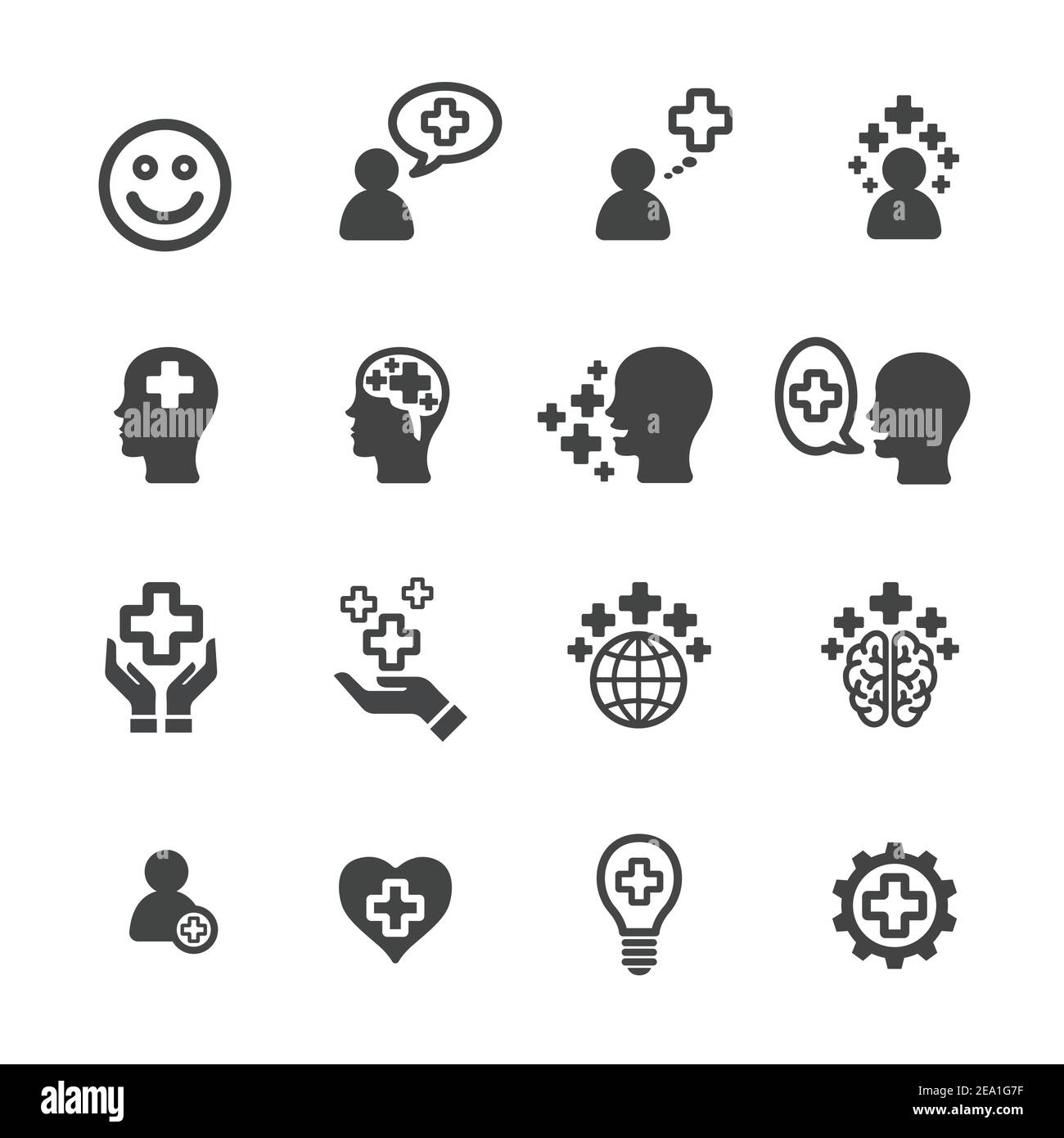 Positive thinking vector hi-res stock photography and images - Alamy