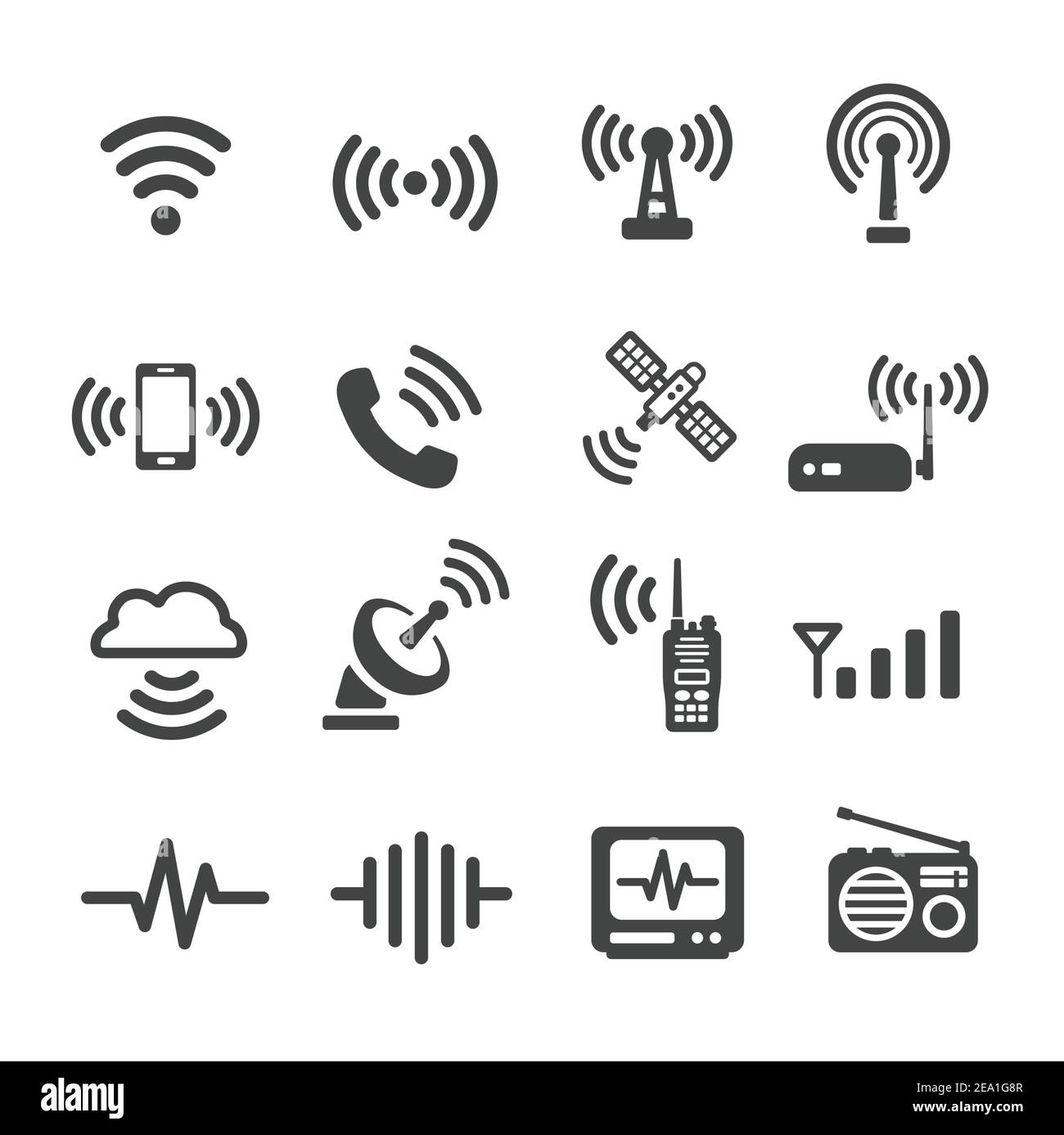 signal icon,vector illustration Stock Vector Image & Art - Alamy