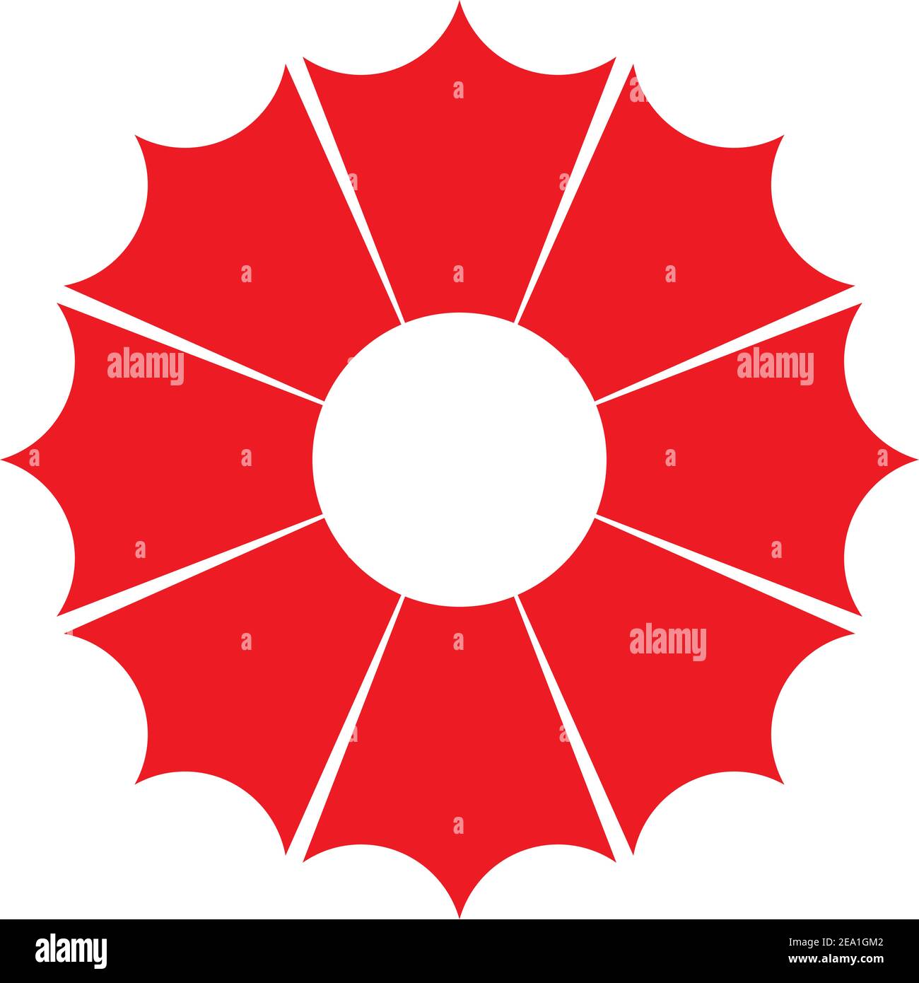 Red and white plum tree Stock Vector Images - Alamy