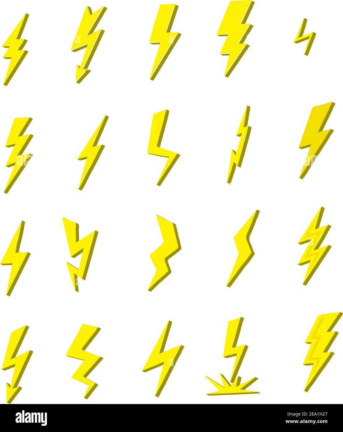 lightning vector Stock Vector Image & Art - Alamy