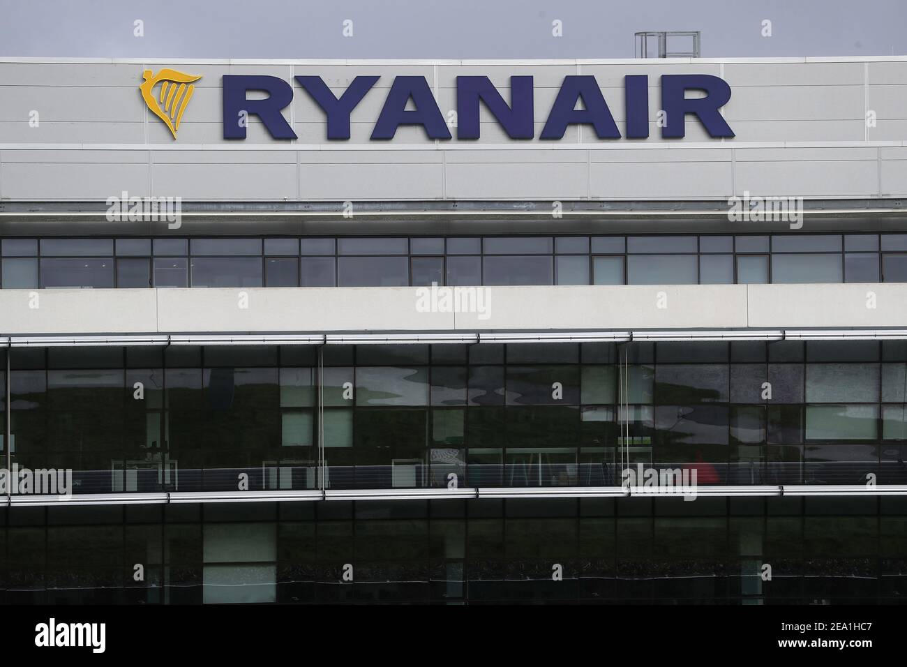 The Ryanair headquarters at Airside Business Park in Swords, in Dublin ...