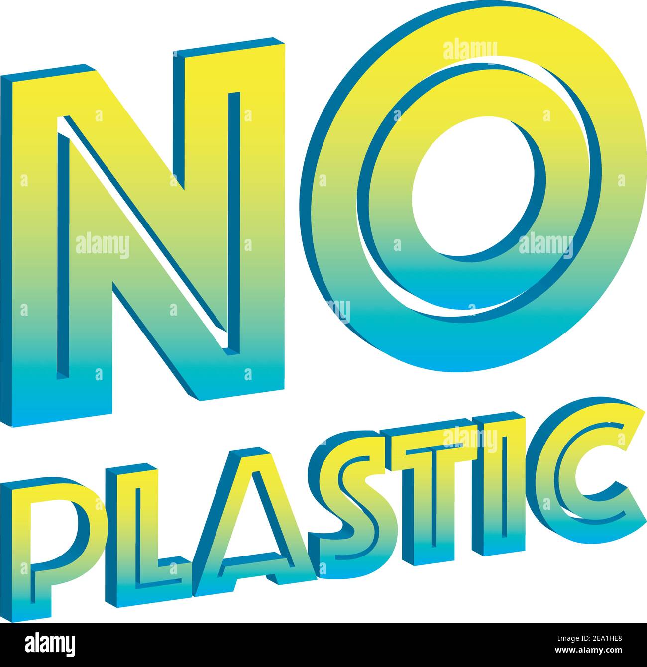 Stop plastic pollution logo hi-res stock photography and images - Alamy