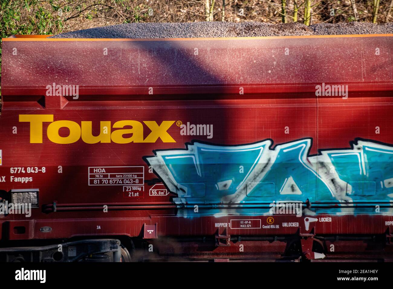 Freight train carriage hi-res stock photography and images - Alamy