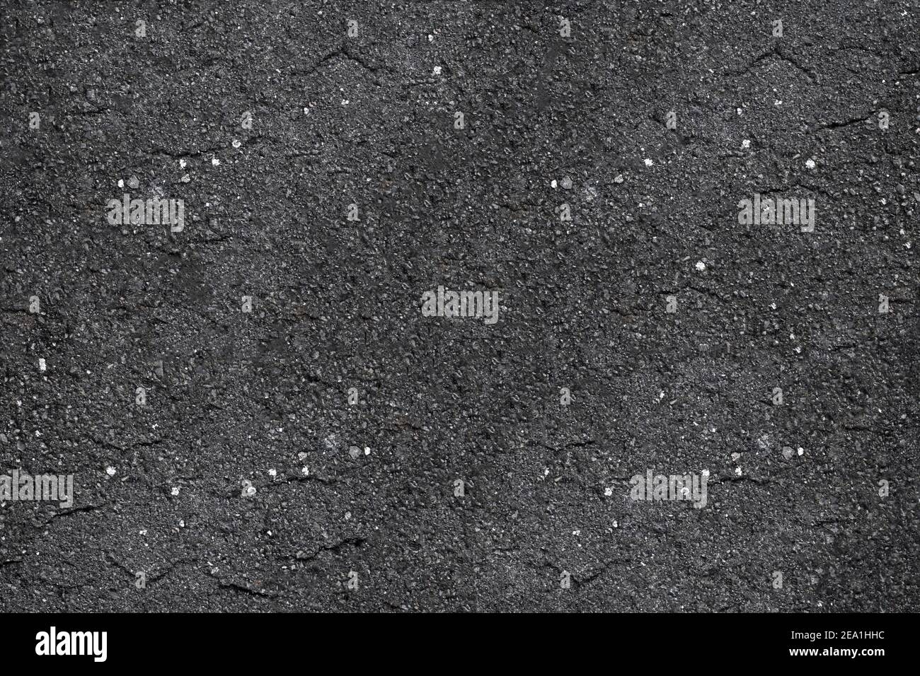 Asphalt texture - top view and close-up of a fragment of asphalt road ...