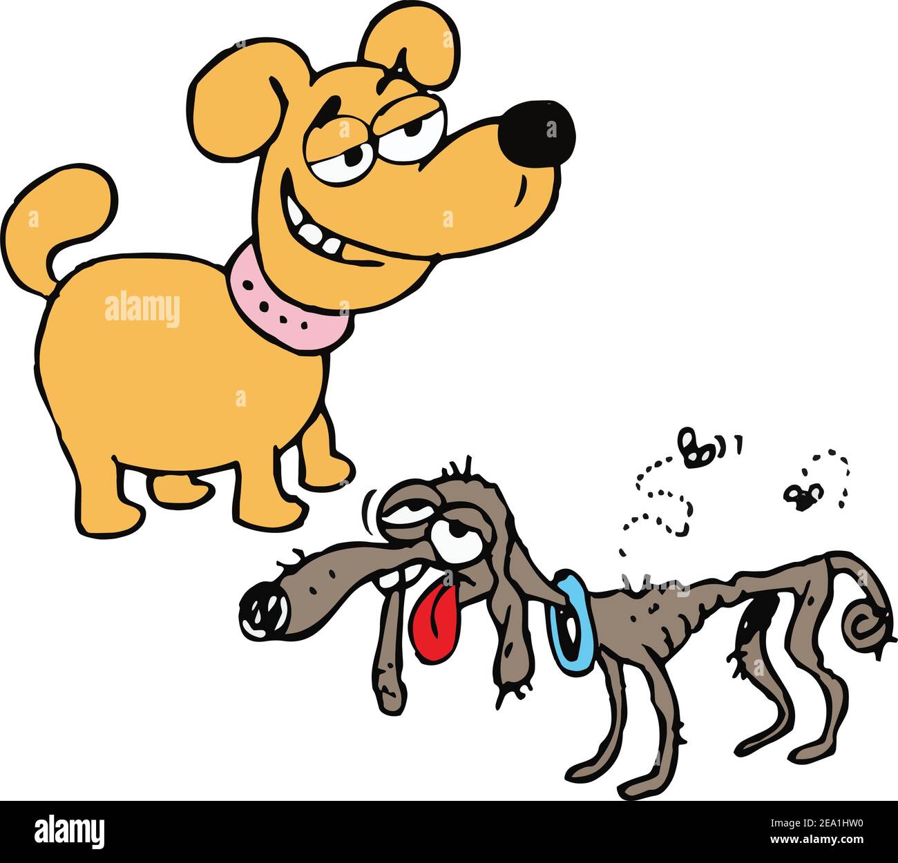 Unwell dogs Cut Out Stock Images & Pictures - Alamy