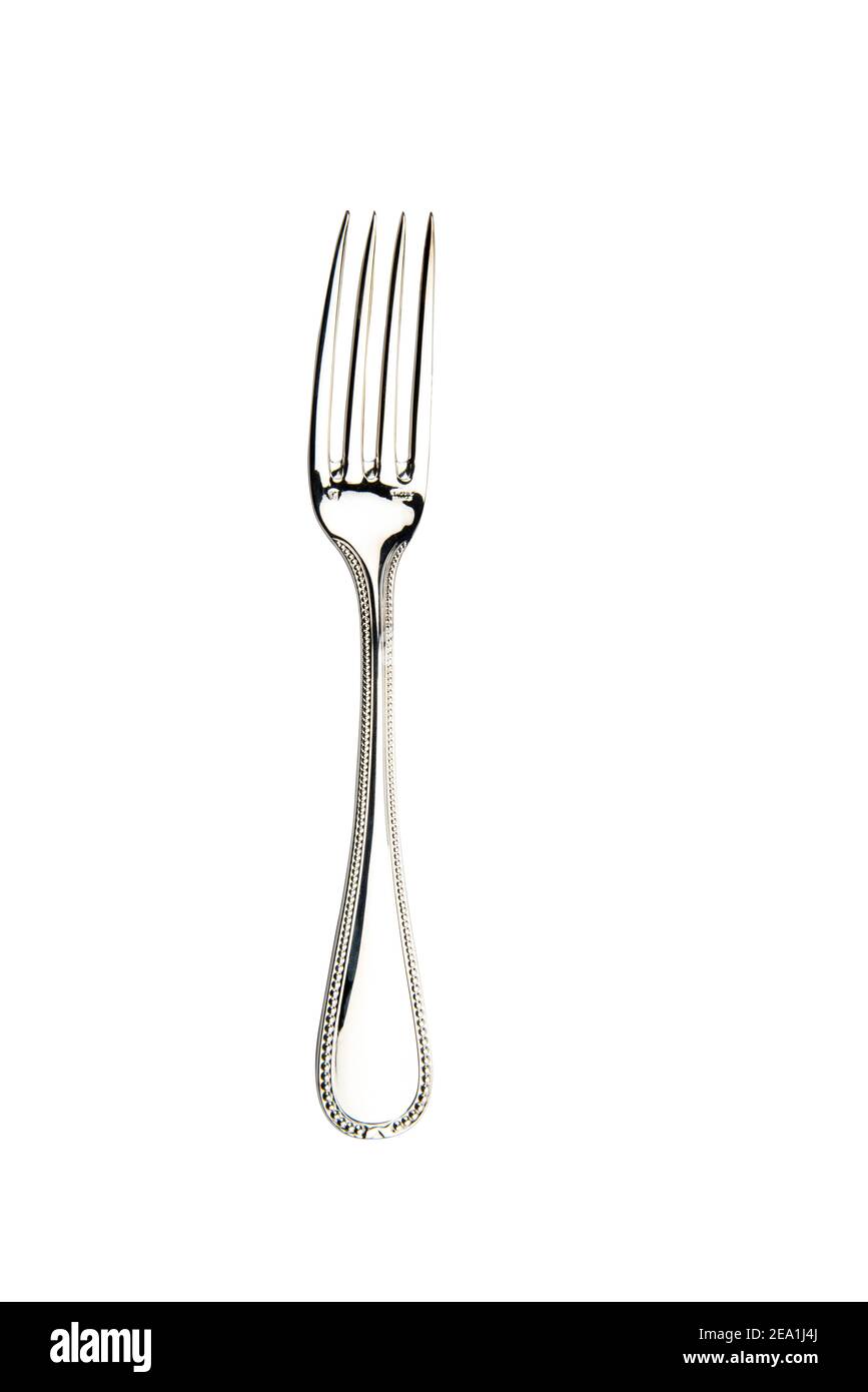 Silver plated knife and fork hi-res stock photography and images - Alamy