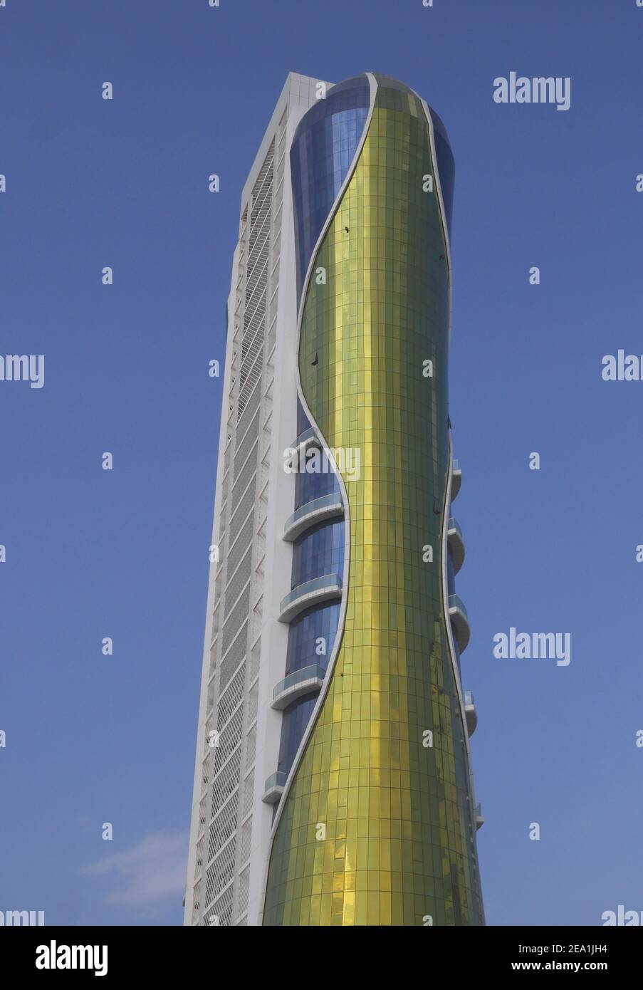The Amfa Tower 3 residential high rise apartment block, Seef District ...