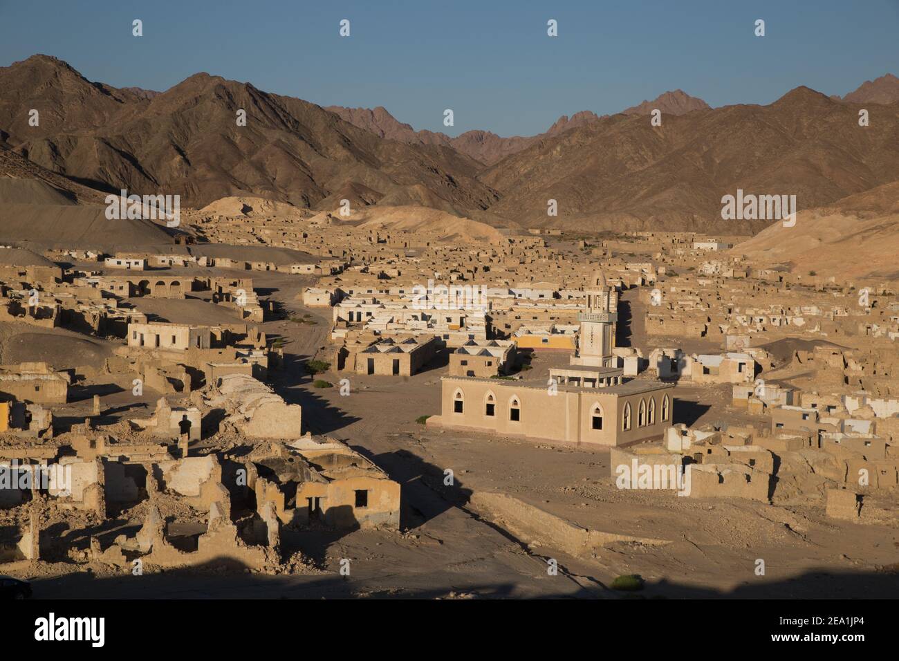 Ghost city Umm El Howeitat near Safaga, Egypt Stock Photo - Alamy