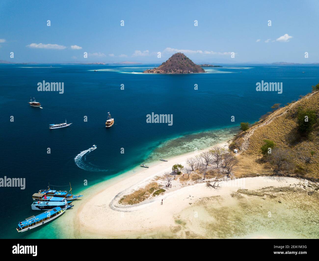 Flores Island aerial views Indonesia Stock Photo - Alamy