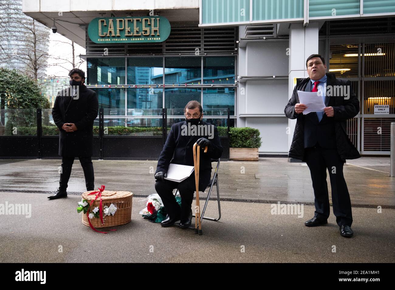 Aazim Ihsan, Ihsan Bashir whose brother was killed and Docklands ...