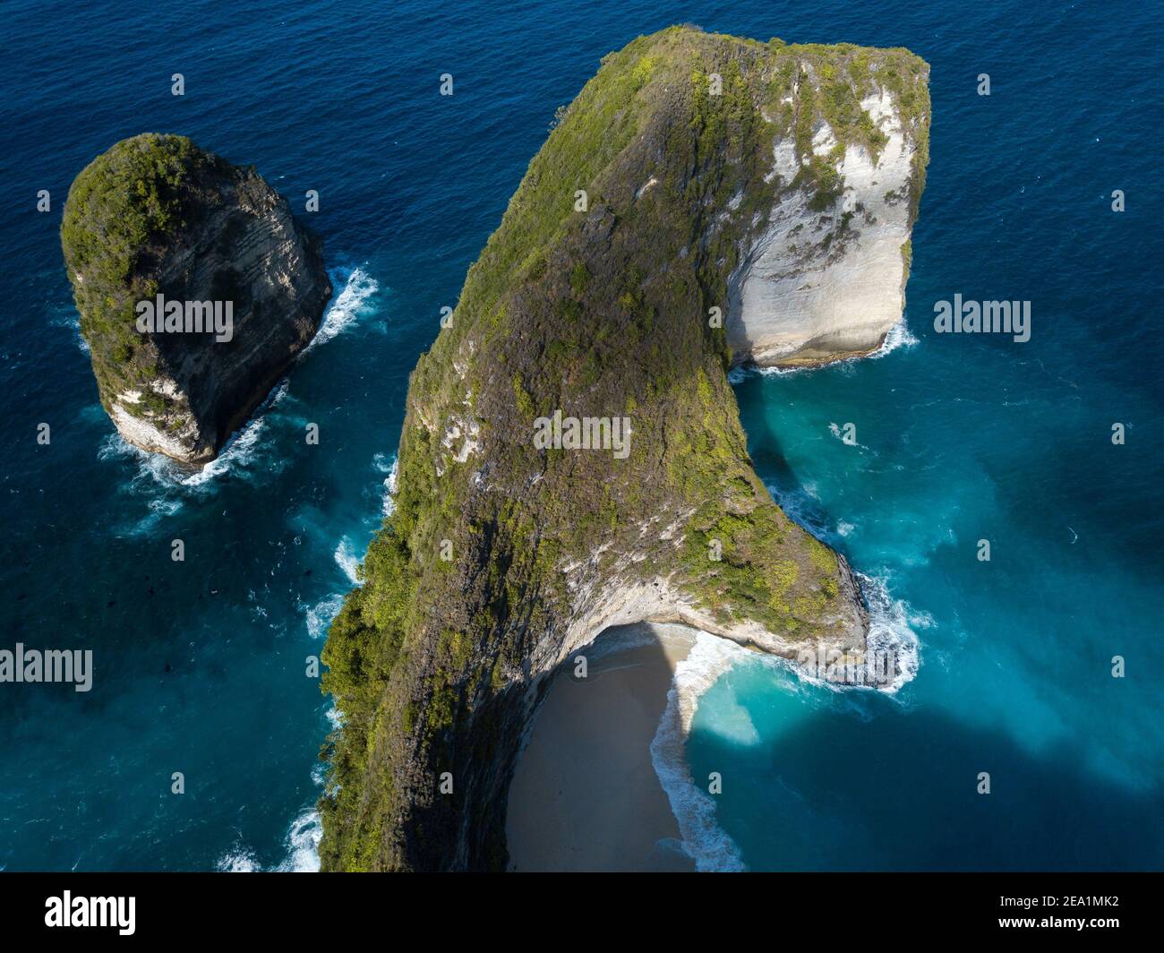 Aerial scenic nusa penida view hi-res stock photography and images - Alamy