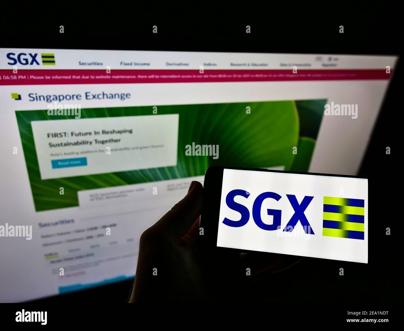 Sgx logo hi-res stock photography and images - Alamy