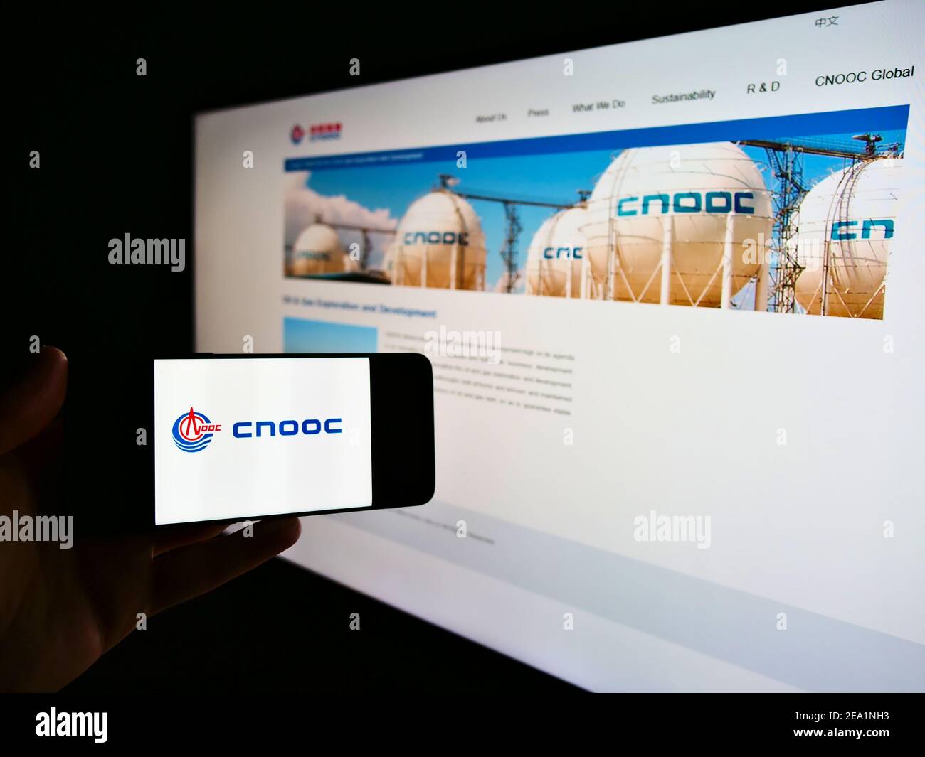 Cnooc lng china hi-res stock photography and images - Alamy