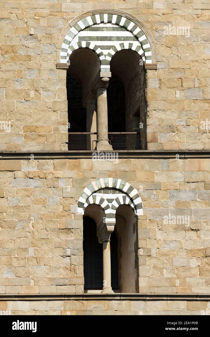 Pistoia, the medieval Cathedral of San Zeno (Saint Zeno), X century in ...