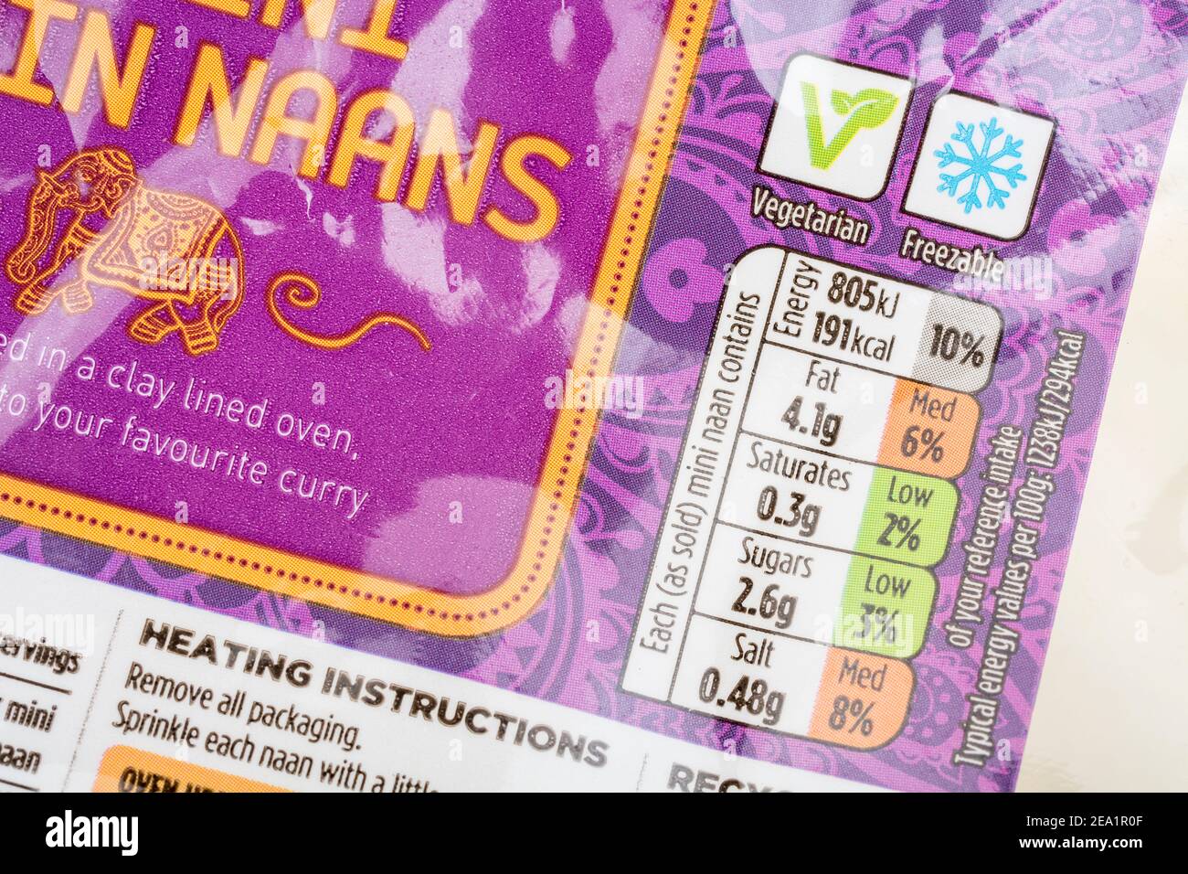 Naan bread packaging hi-res stock photography and images - Alamy