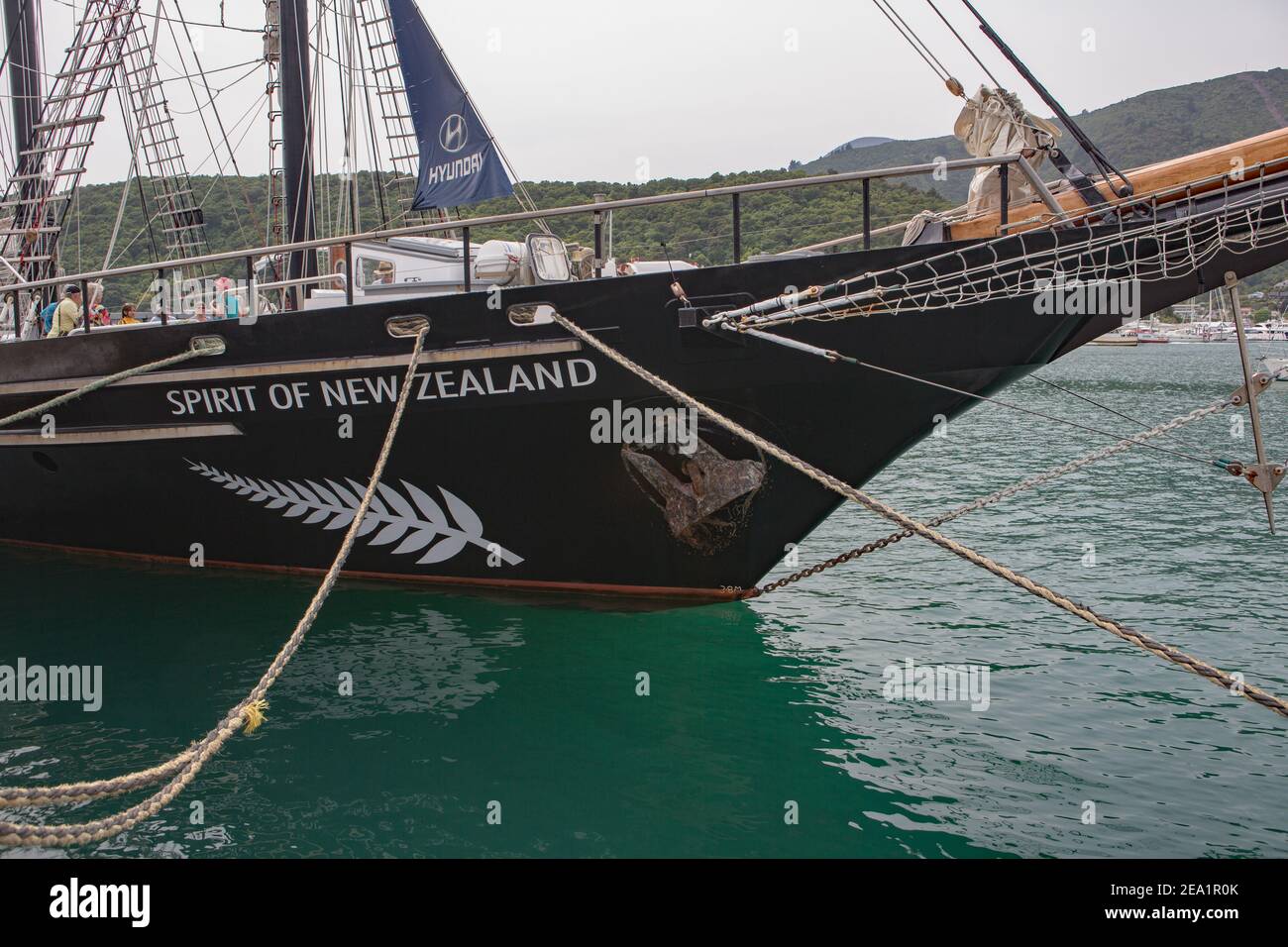 Tall ship spirit of new zealand hi-res stock photography and images - Alamy