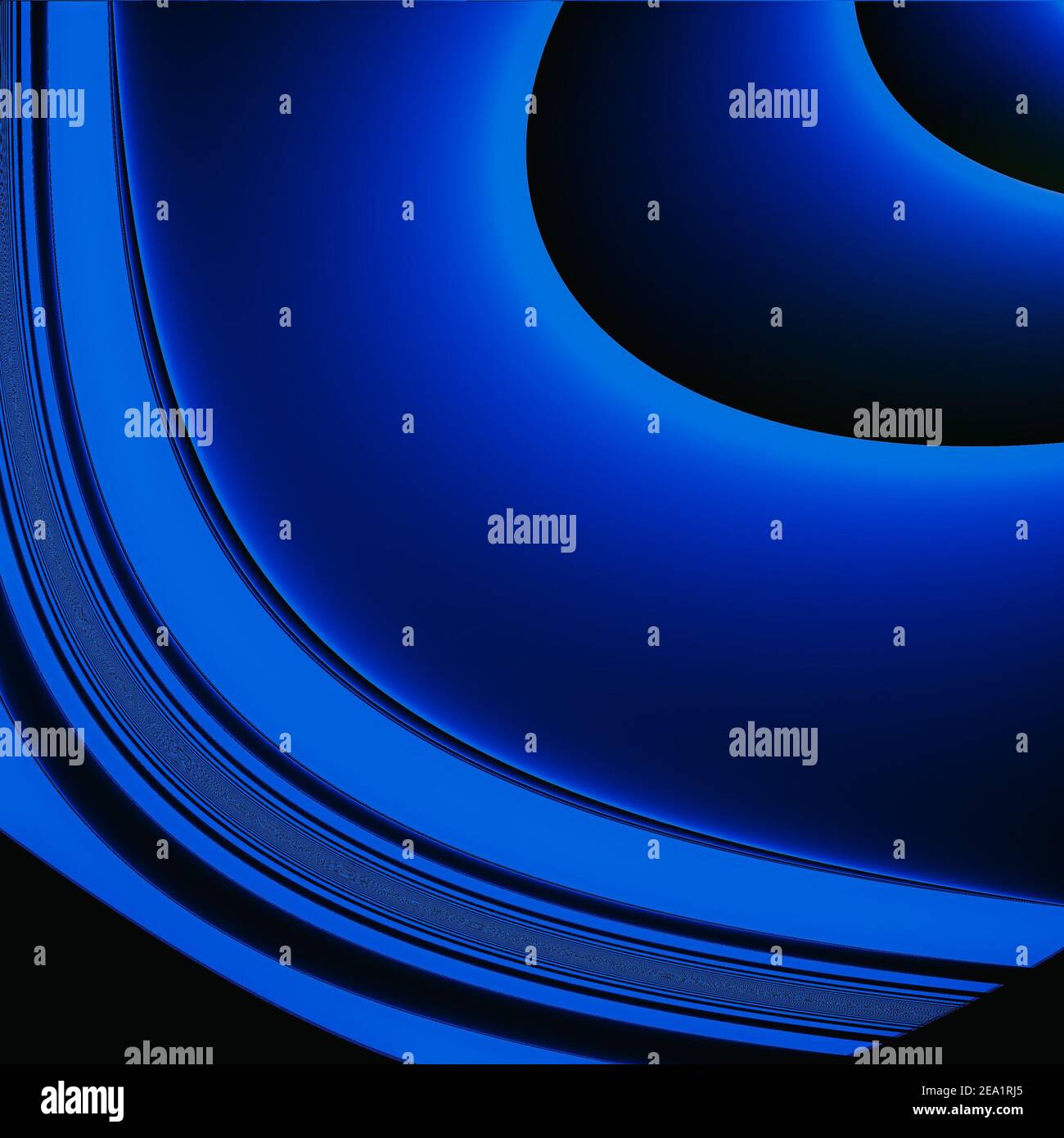 An illustration of a background with vibrant blue and black curvy ...
