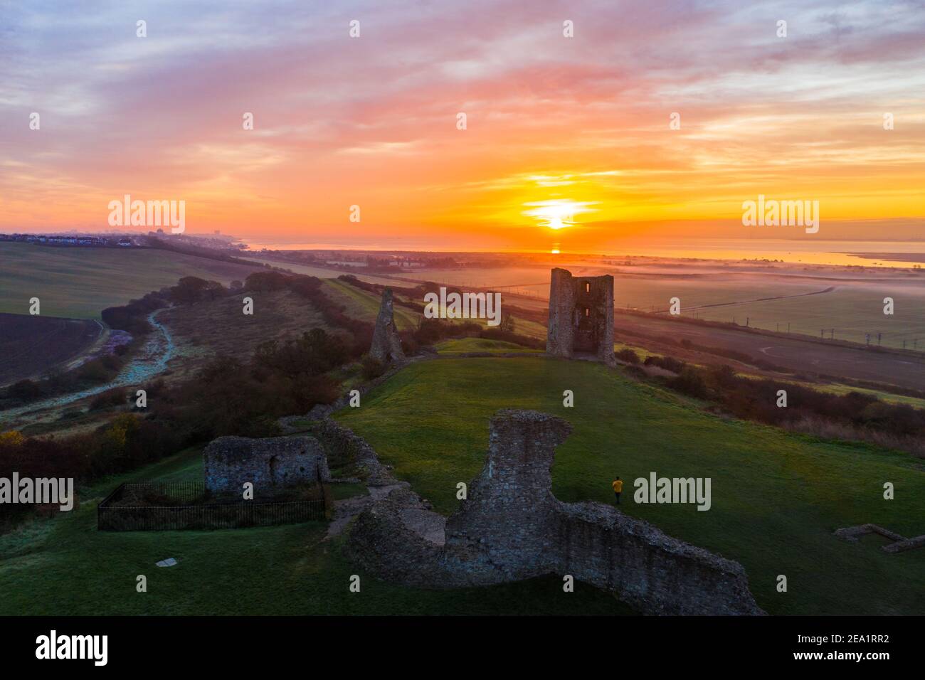 Hadleigh essex aerial hi-res stock photography and images - Alamy