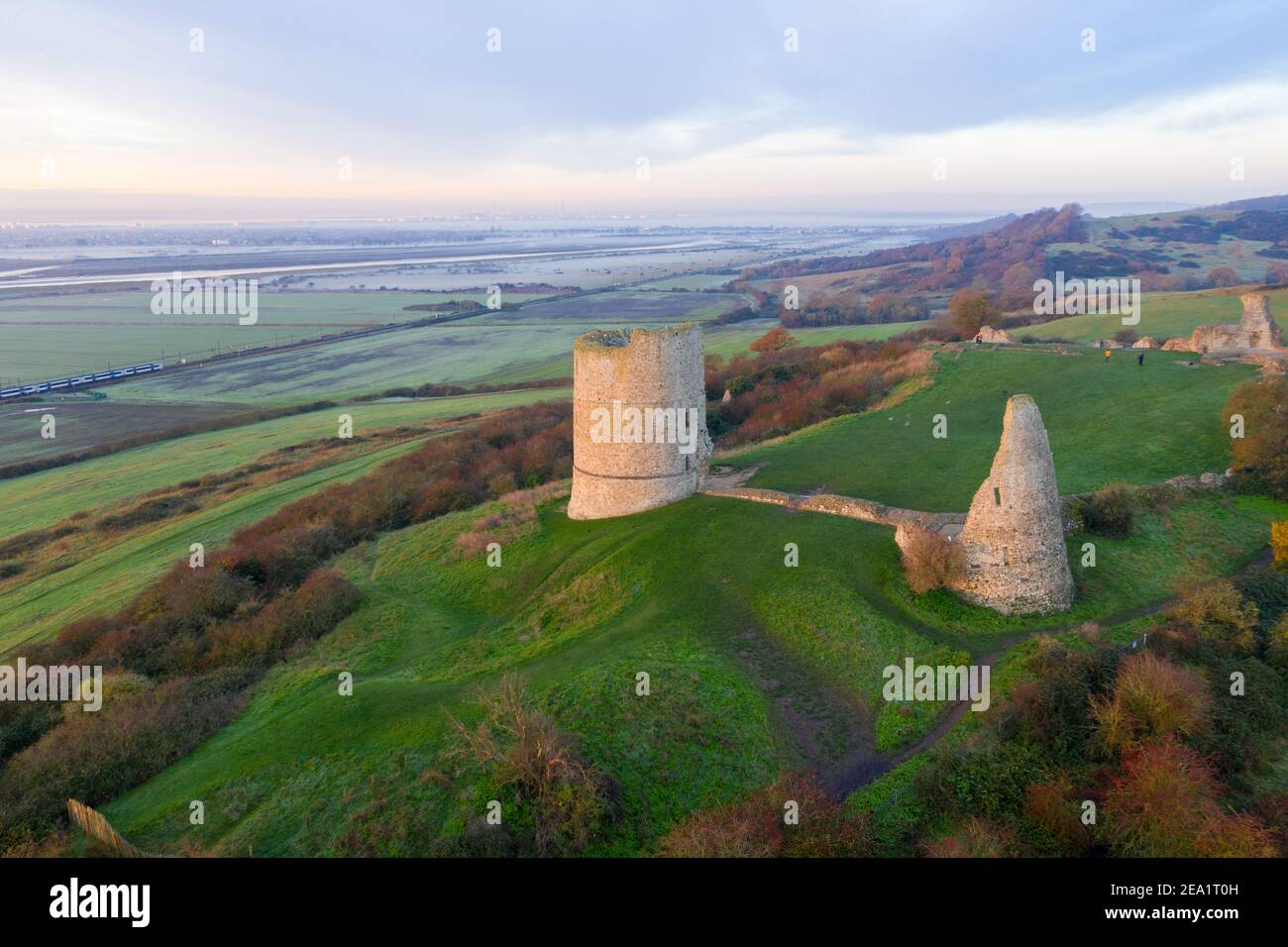 Marshes essex aerial hi-res stock photography and images - Alamy