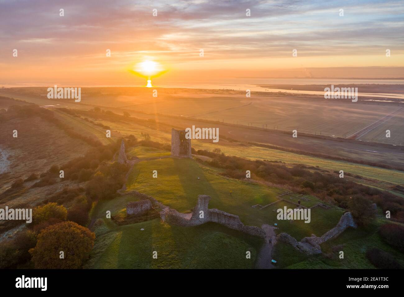 Hadleigh essex aerial hi-res stock photography and images - Alamy