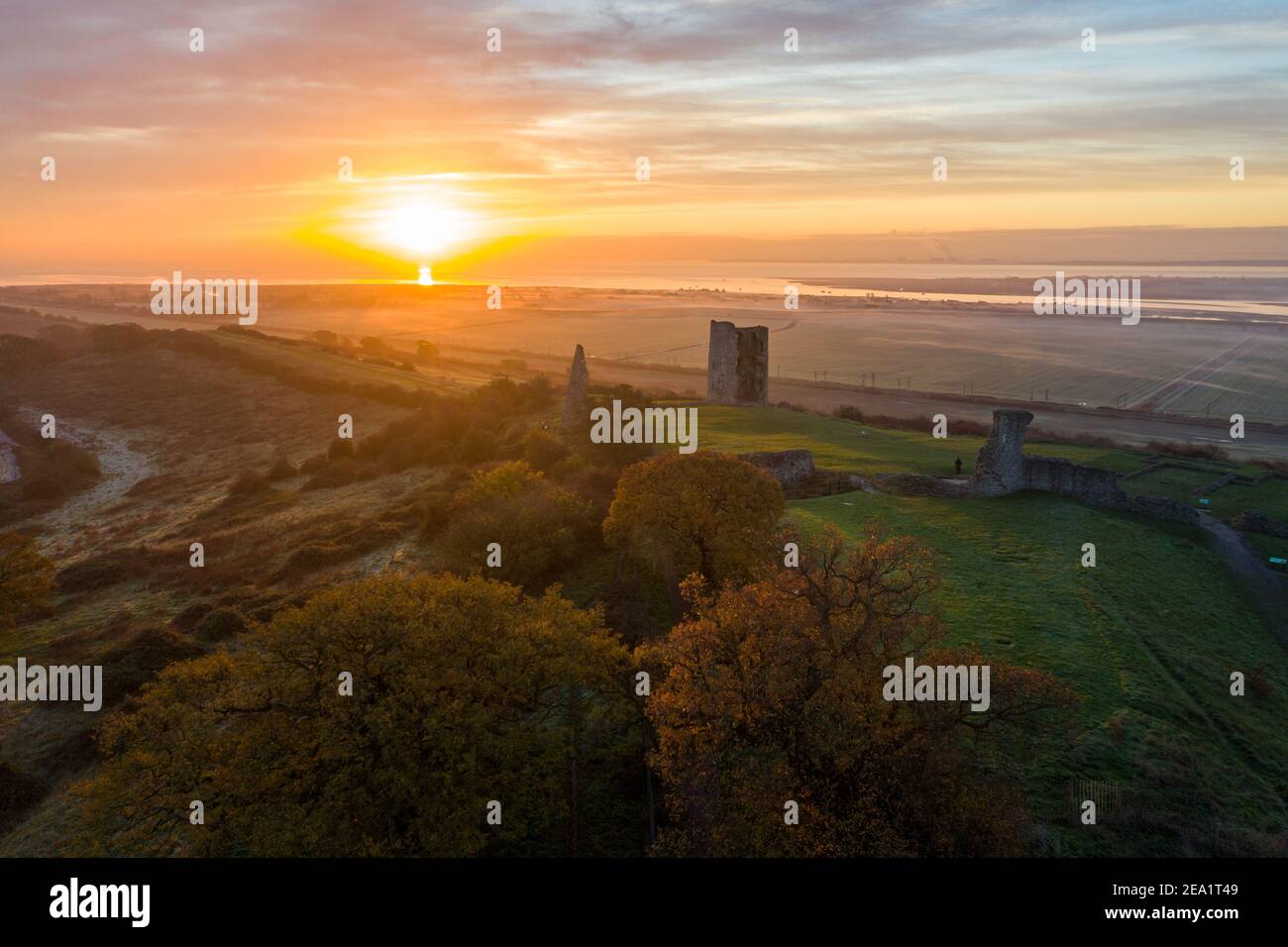 Hadleigh essex aerial hi-res stock photography and images - Alamy