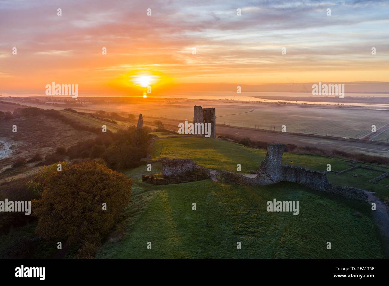Hadleigh essex aerial hi-res stock photography and images - Alamy