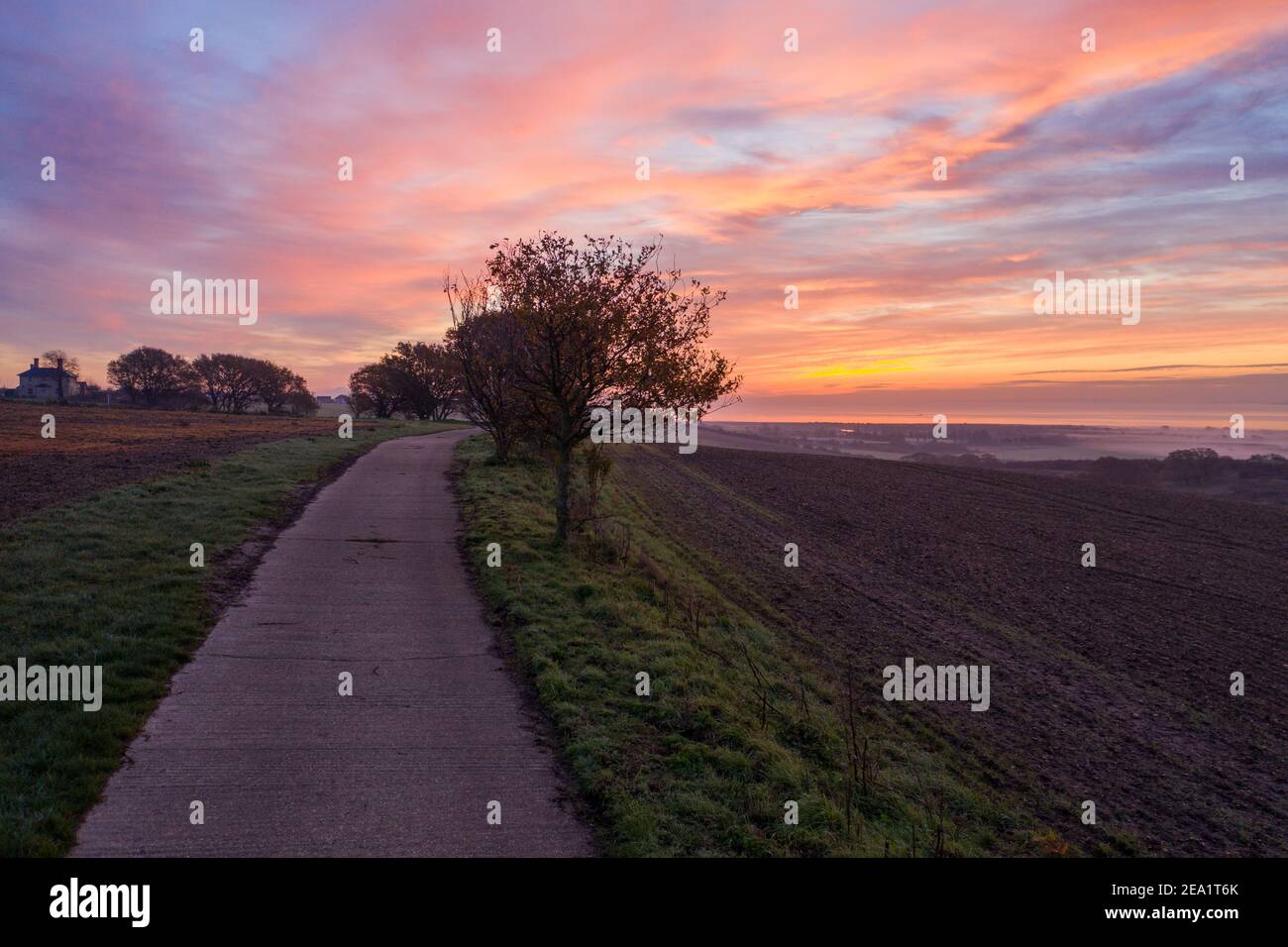 Hadleigh essex aerial hi-res stock photography and images - Alamy