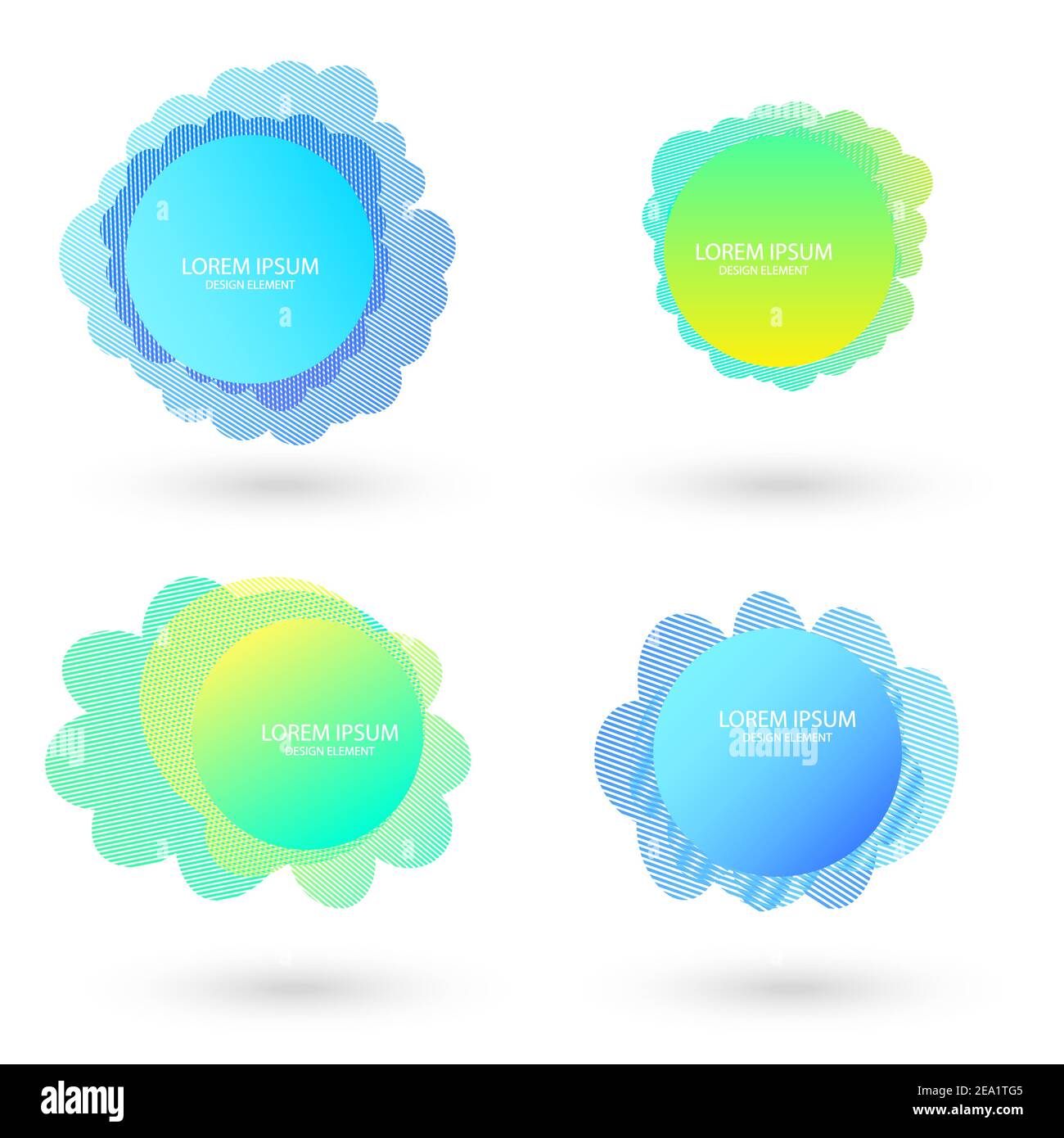 Fluid frame isolated on white background. Abstract liquid shape ...