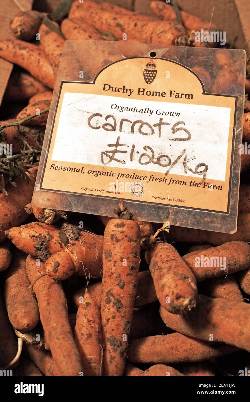 The Veg Shed, on the Duchy Home Farm near Tetbury, sells organic ...